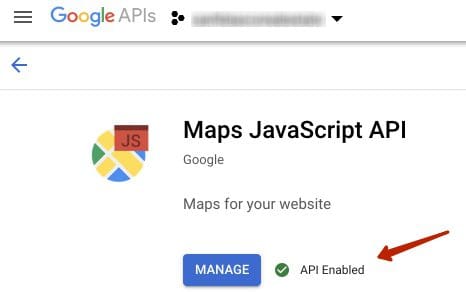 How to set up Google Maps API key - Estatik